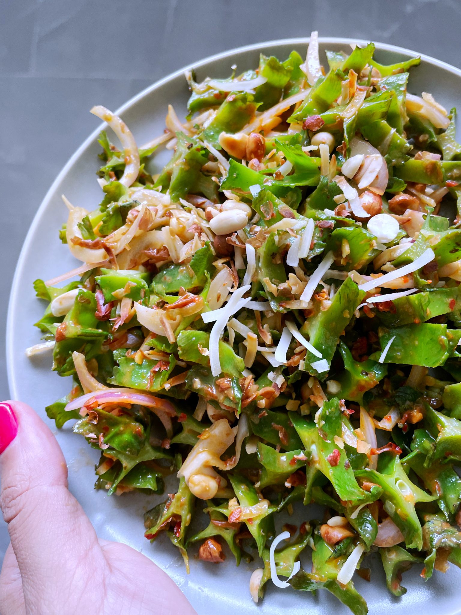 Thai Wing Bean or Green Bean Salad | Healthy-ish & Happy