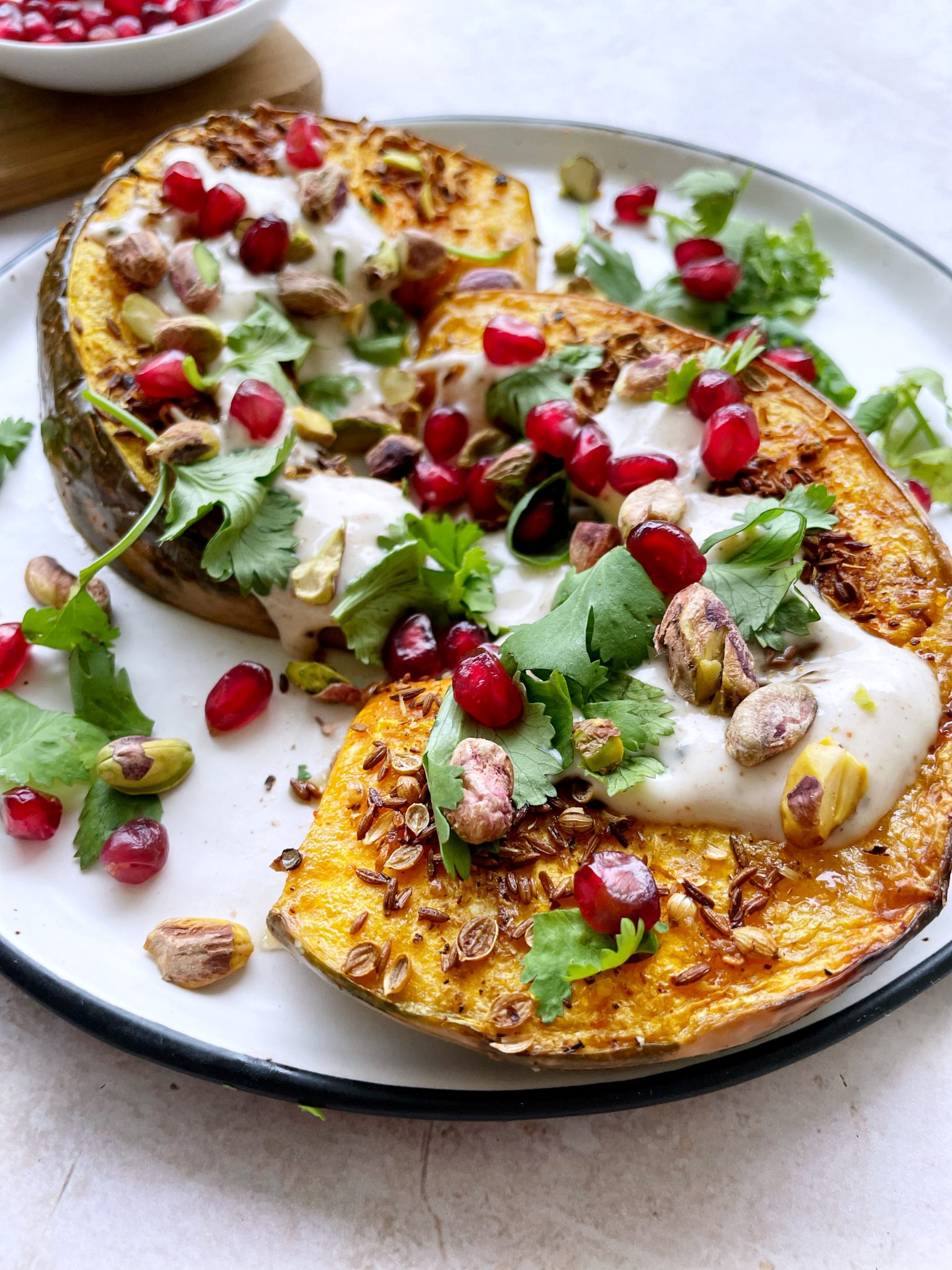 Roasted Pumpkin with Toasted Cumin and Coriander | Healthy-ish & Happy